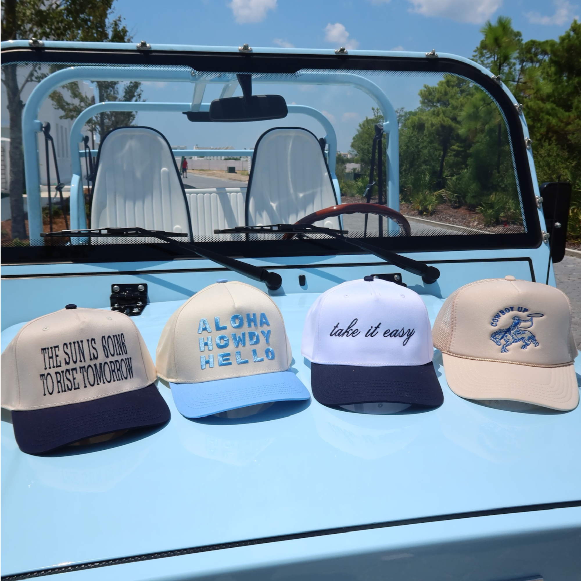 TRUCKER HATS – Made by Mariah